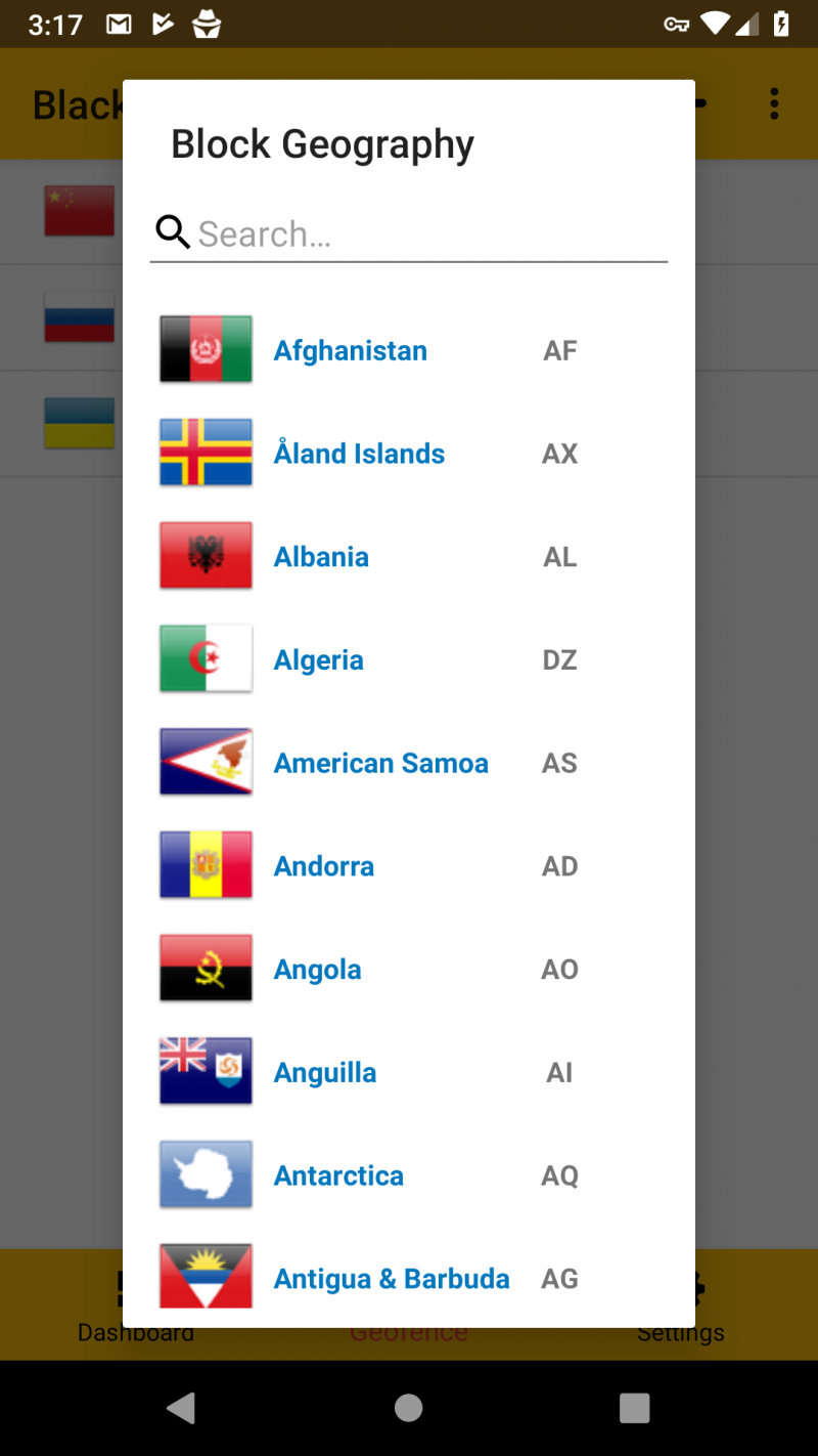 BlackFog Privacy Android