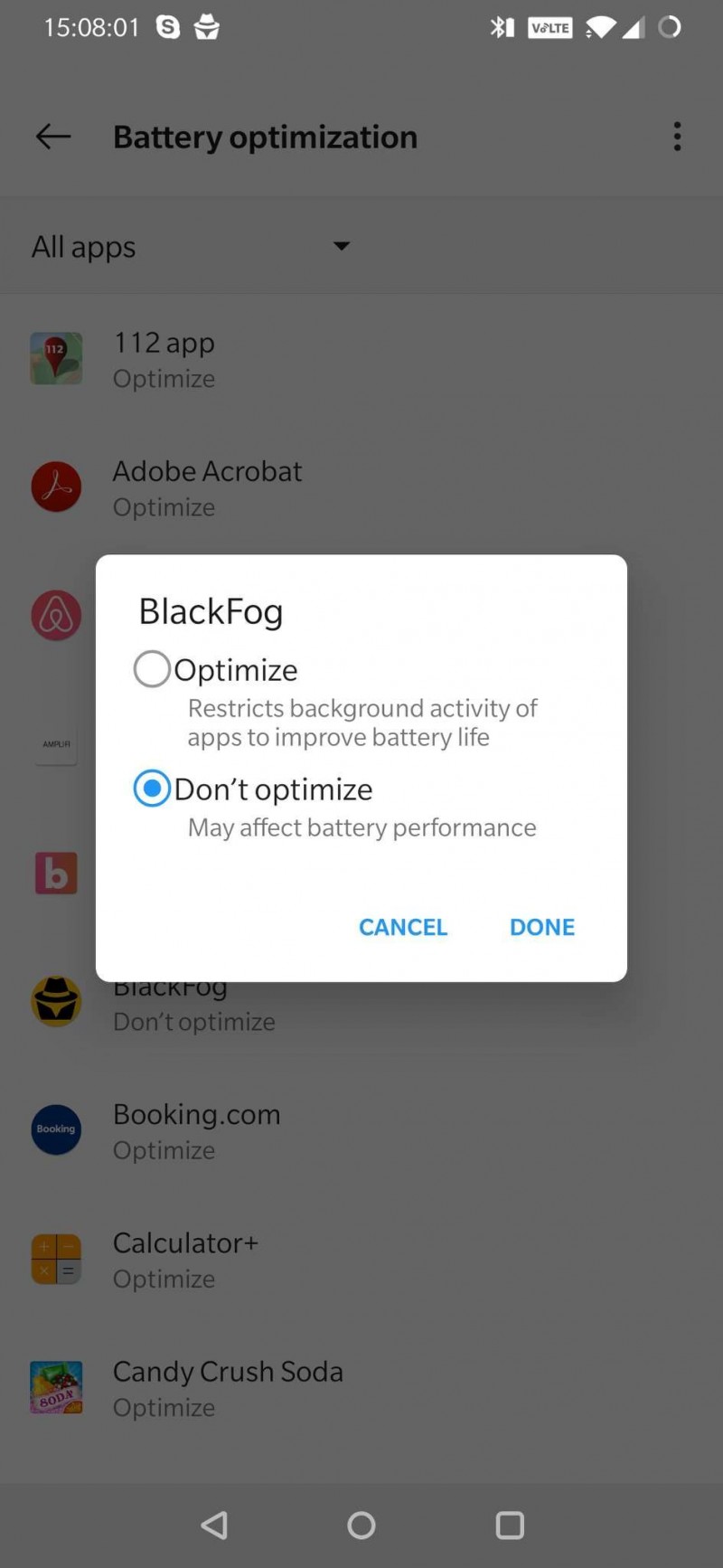 BlackFog will not autostart on some Android devices | BlackFog