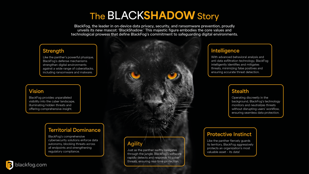 The BlackShadow Story, Our Mascot's 7 powerful attributes