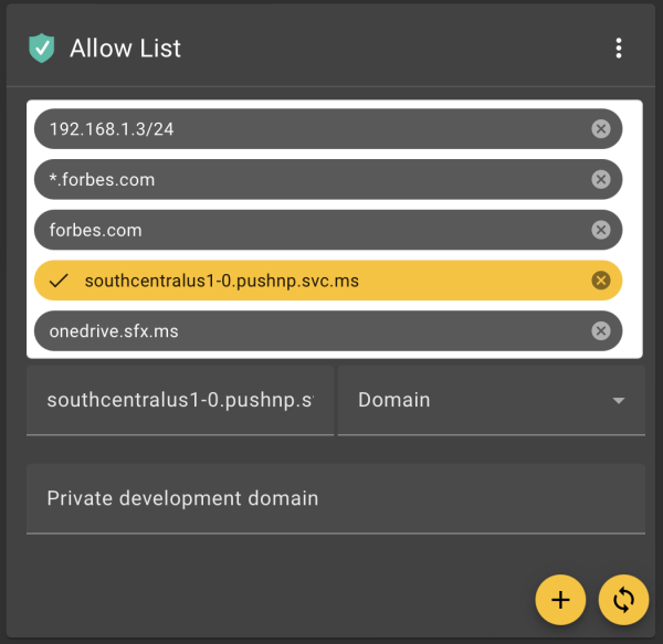 How to use the allow list | BlackFog