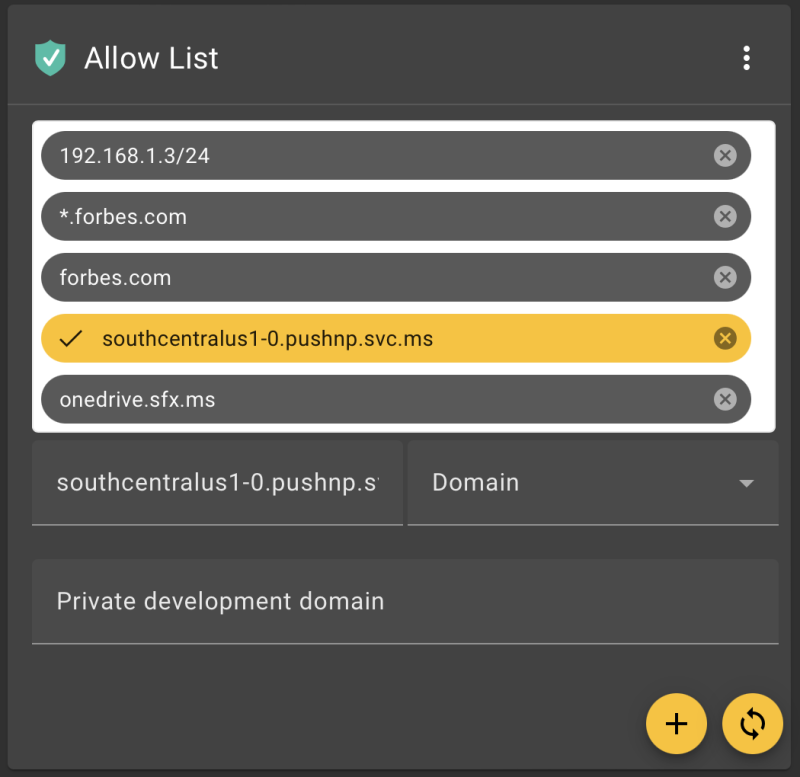 How to use the allow list | BlackFog